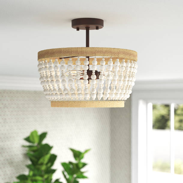 Dakota Fields Callandra 48 inch Farmhouse Boho Retractable Ceiling Fan ...