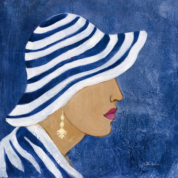 House of Hampton® Hanafee " Lady With Hat I " by Silvia Vassileva | Wayfair