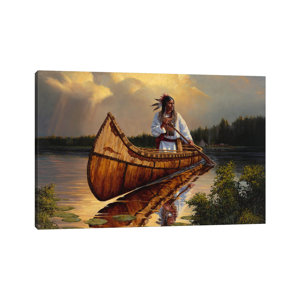 Tranquility by Joe Velazquez - Wrapped Canvas Painting