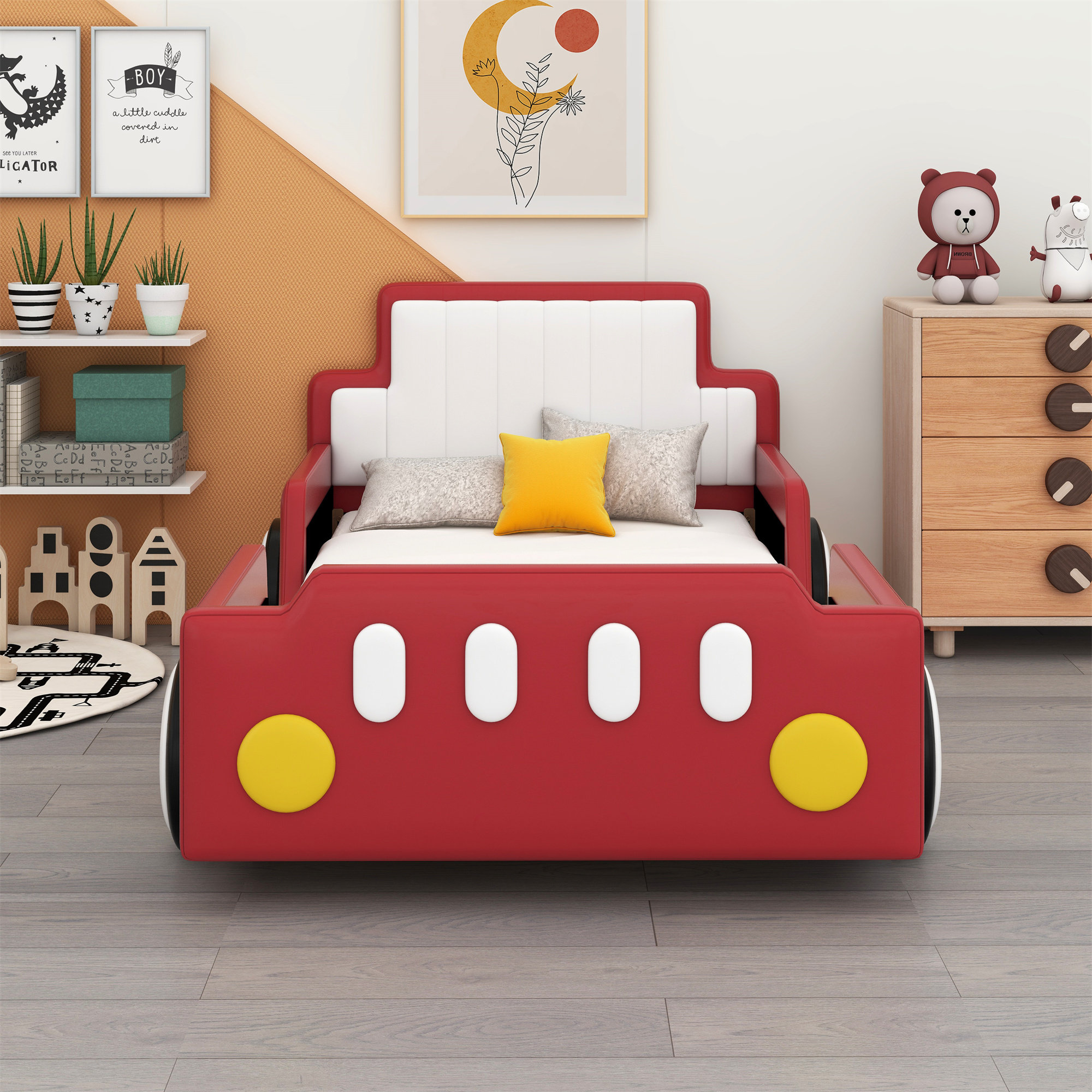 Zoomie Kids Alexiah Upholstered Platform Bed - Wayfair Canada