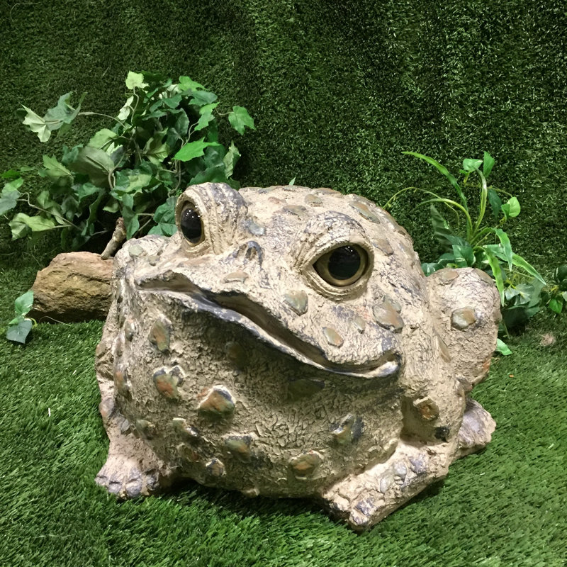 HomeStyles Toad Hollow Classic "Jumbo" Garden Statue & Reviews | Wayfair