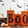 The Holiday Aisle® Halloween Wooden Boo Standing Decor & Reviews | Wayfair