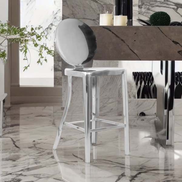 FANCY DECOR Kong 24.5'' Counter Stool | Wayfair