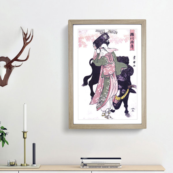 East Urban Home Segawa Roko by Utagawa Toyokuni - Picture Frame ...
