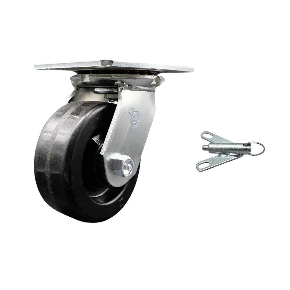 Service Caster 5 Inch Heavy Duty Phenolic Caster with Ball Bearing and ...
