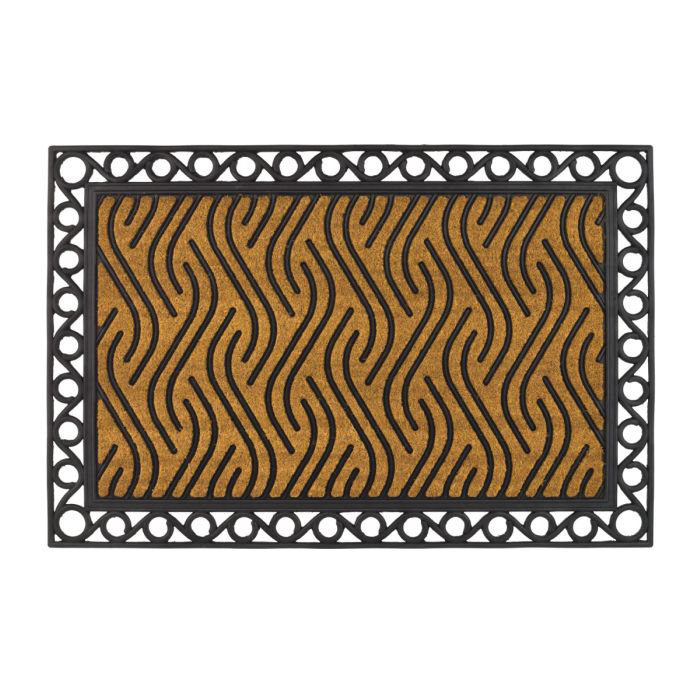 Regal Art & Gift Doormat Coir/Rubber - Waves | Wayfair