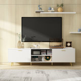 Willa Arlo™ Interiors Krausgrill 2-Door TV Stand For Tvs Up To 65 ...