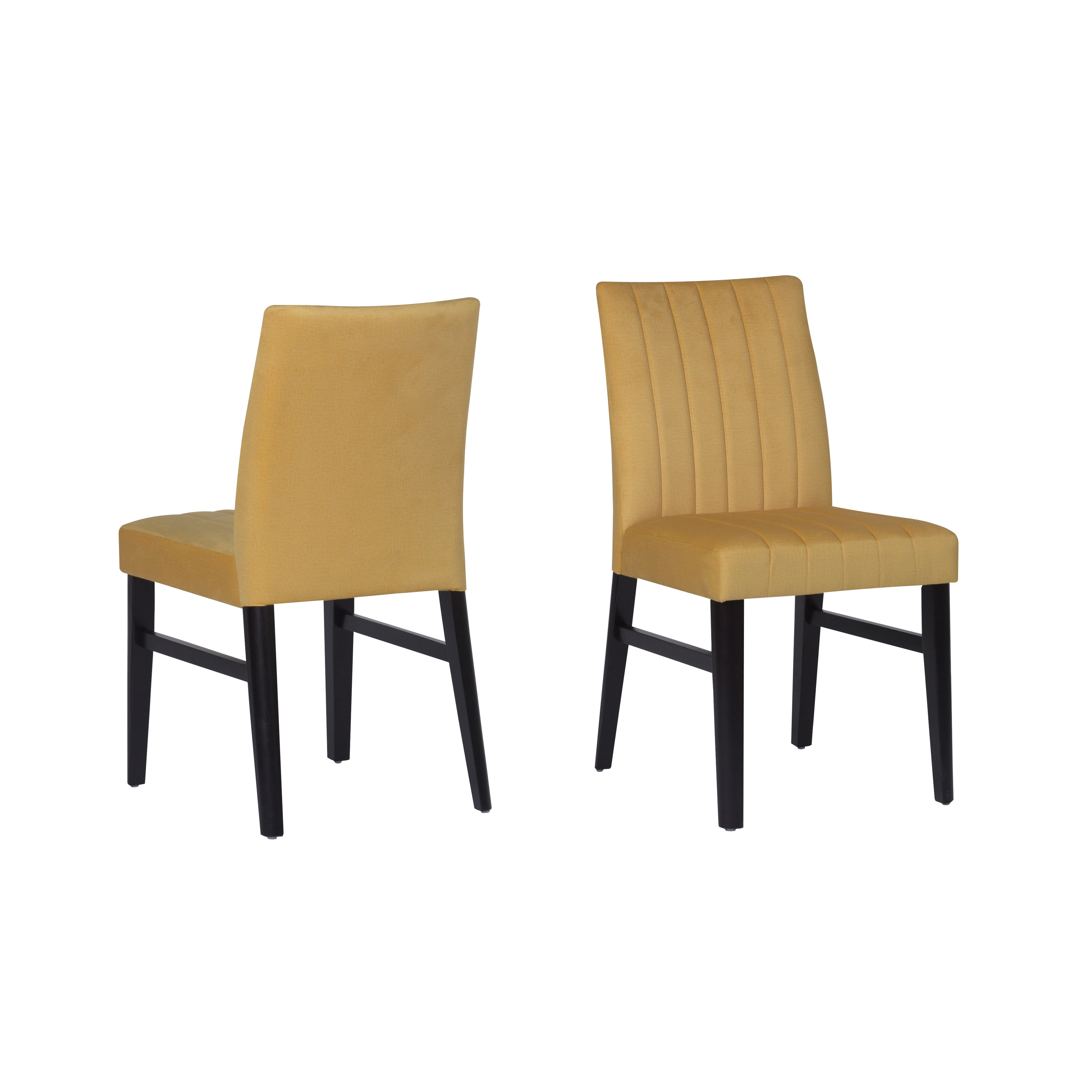 Winston Porter Vonzetta Contemporary Upholstered Dining Chairs | Wayfair