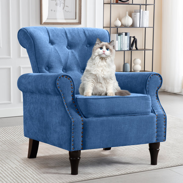 Winston Porter Camelback Accent Chairs With Nailhead Trim - Wayfair Canada