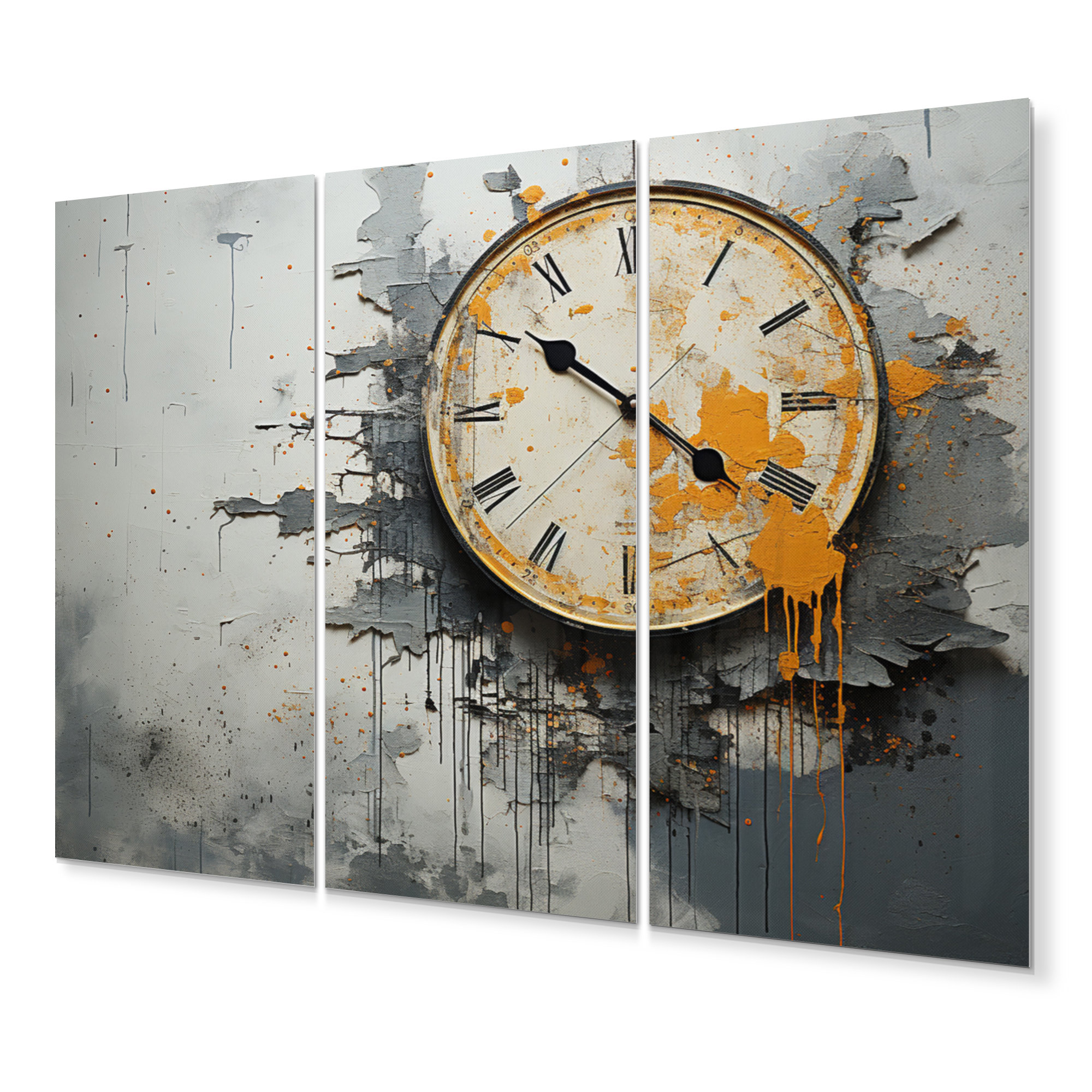 DesignArt Clock Minimalist Splendor I " Clock Minimalist Splendor I " 3 ...