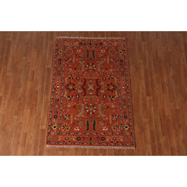 Bungalow Rose Lakeira One-of-a-Kind 5' 11'' X 3' 11'' Cotton Area Rug ...