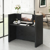 Black Reception Desks & Suites You'll Love