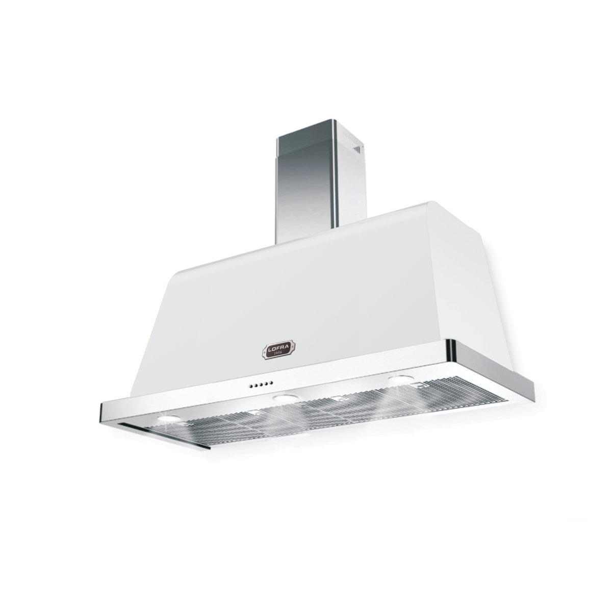 Lofra Dolcevita Series 48 Inch Ducted Wall Mount Range Hood with 470 ...