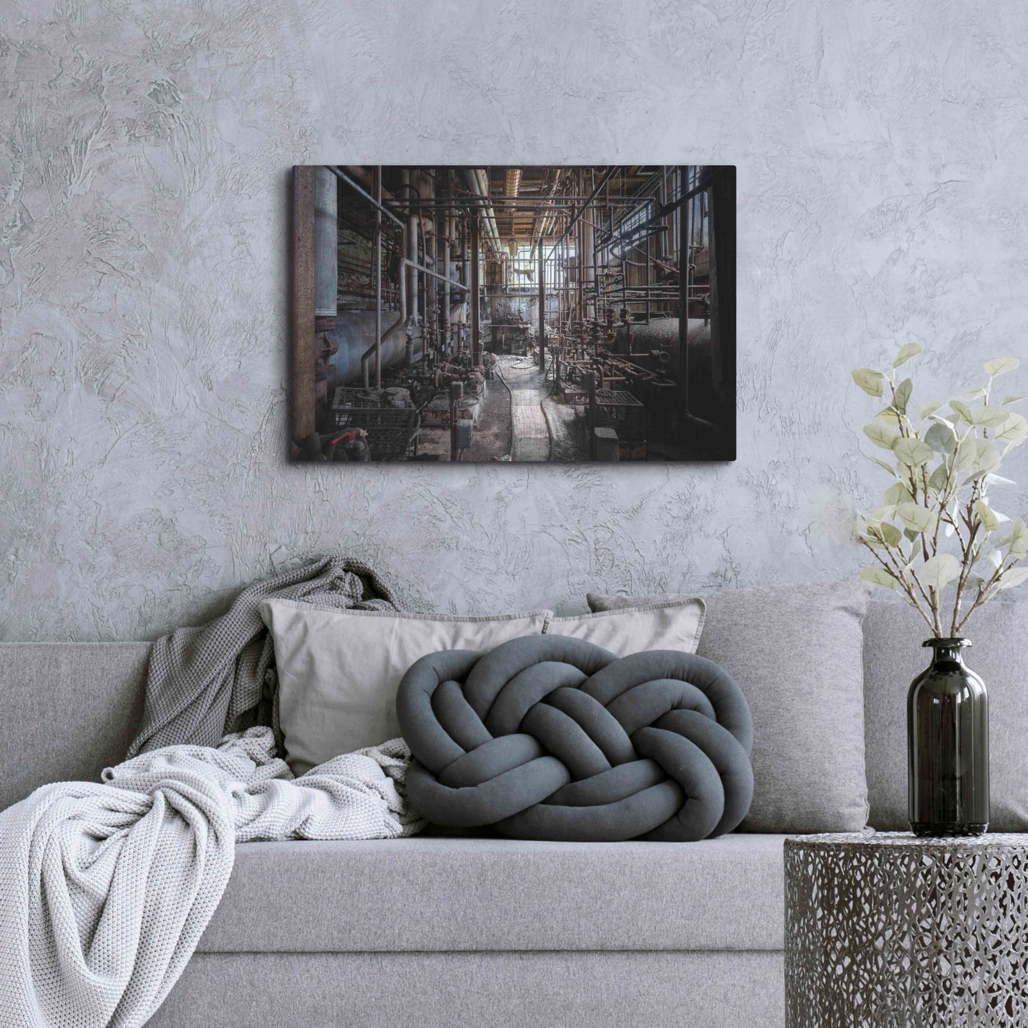 Williston Forge 'Darkk Industry' by Roman Robroek Metal Wall Art | Wayfair