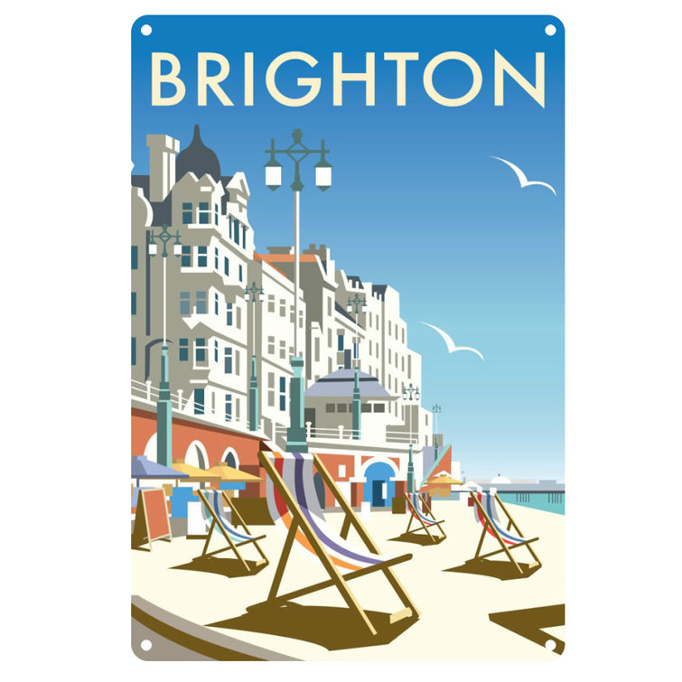 East Urban Home Dave Thompson - Unframed Graphic Art on Metal | Wayfair ...