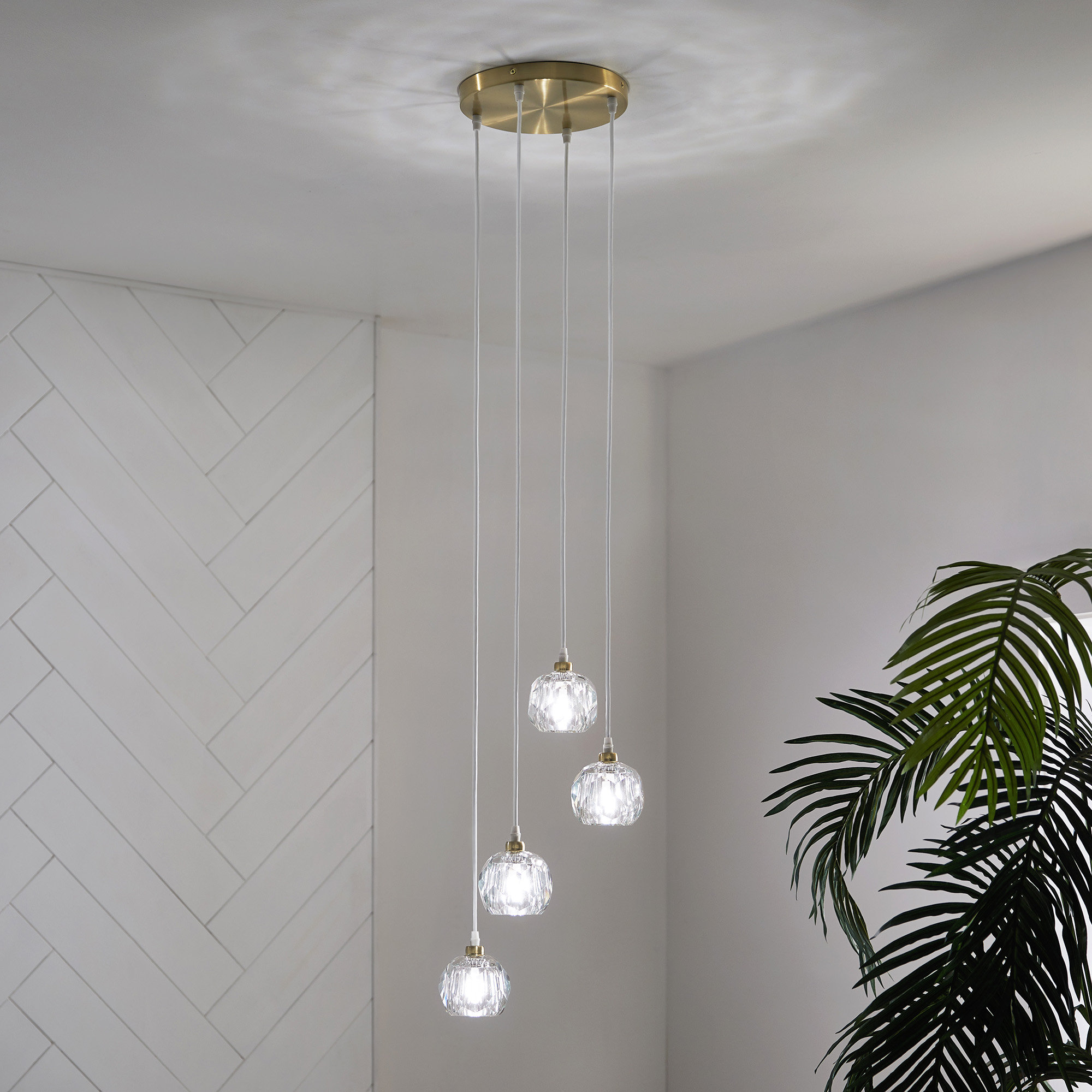 Mercer41 Eutiquio 4 - Light Kitchen Island Bulb Pendant | Wayfair