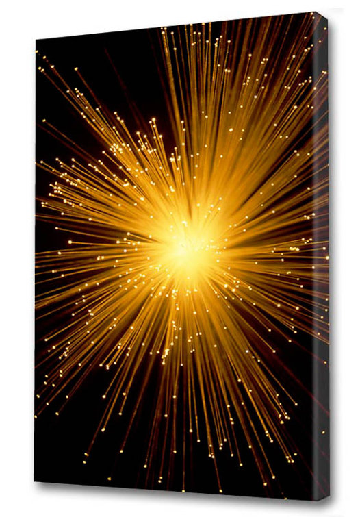 Menaul Fine Art " Fiber Optics Explosion " by Scott J. Menaul on Canvas ...