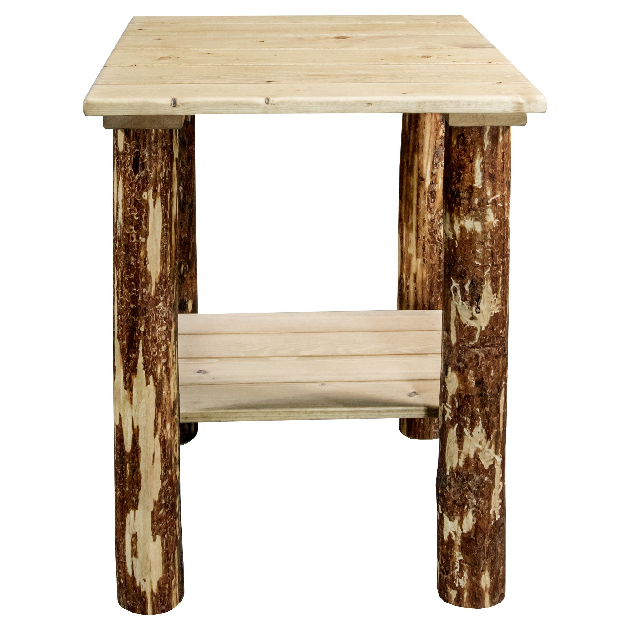 Union Rustic Glacier Country Collection End Table - Wayfair Canada