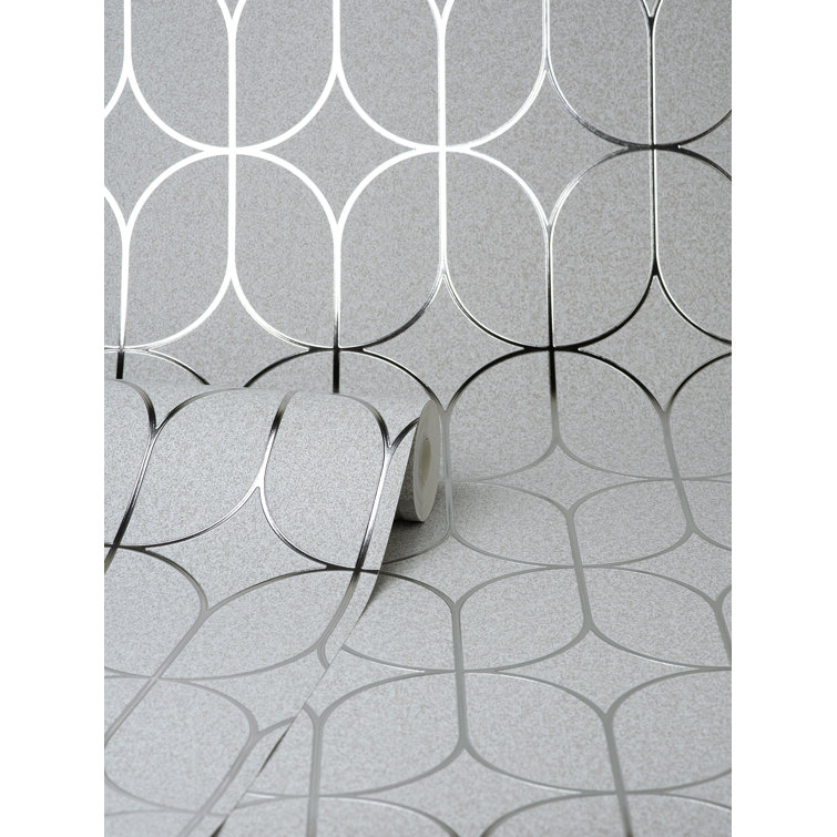 Mercer41 Daniza Geometric Wallpaper | Wayfair