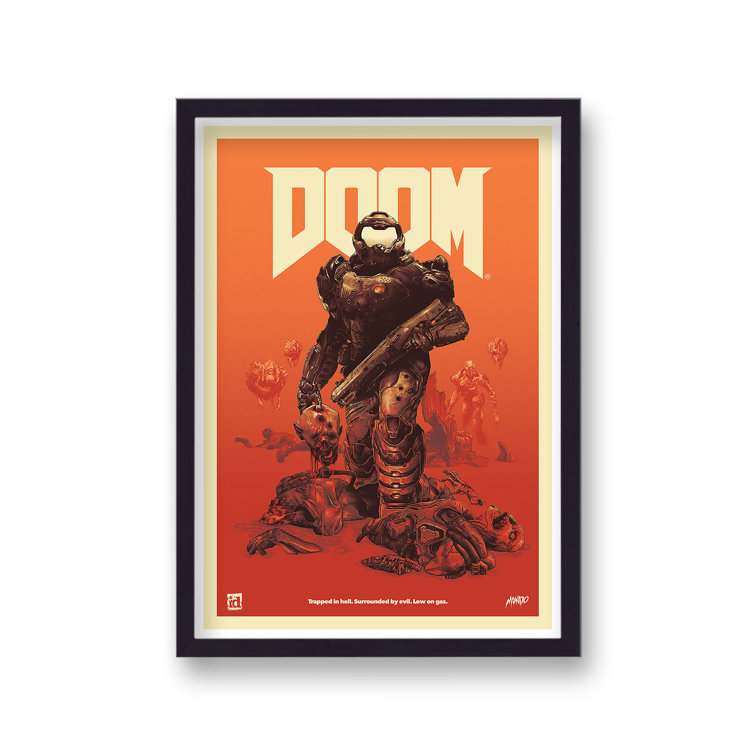 Culture Decor Doom Reimagined Movie Poster - Single Picture Frame Art ...