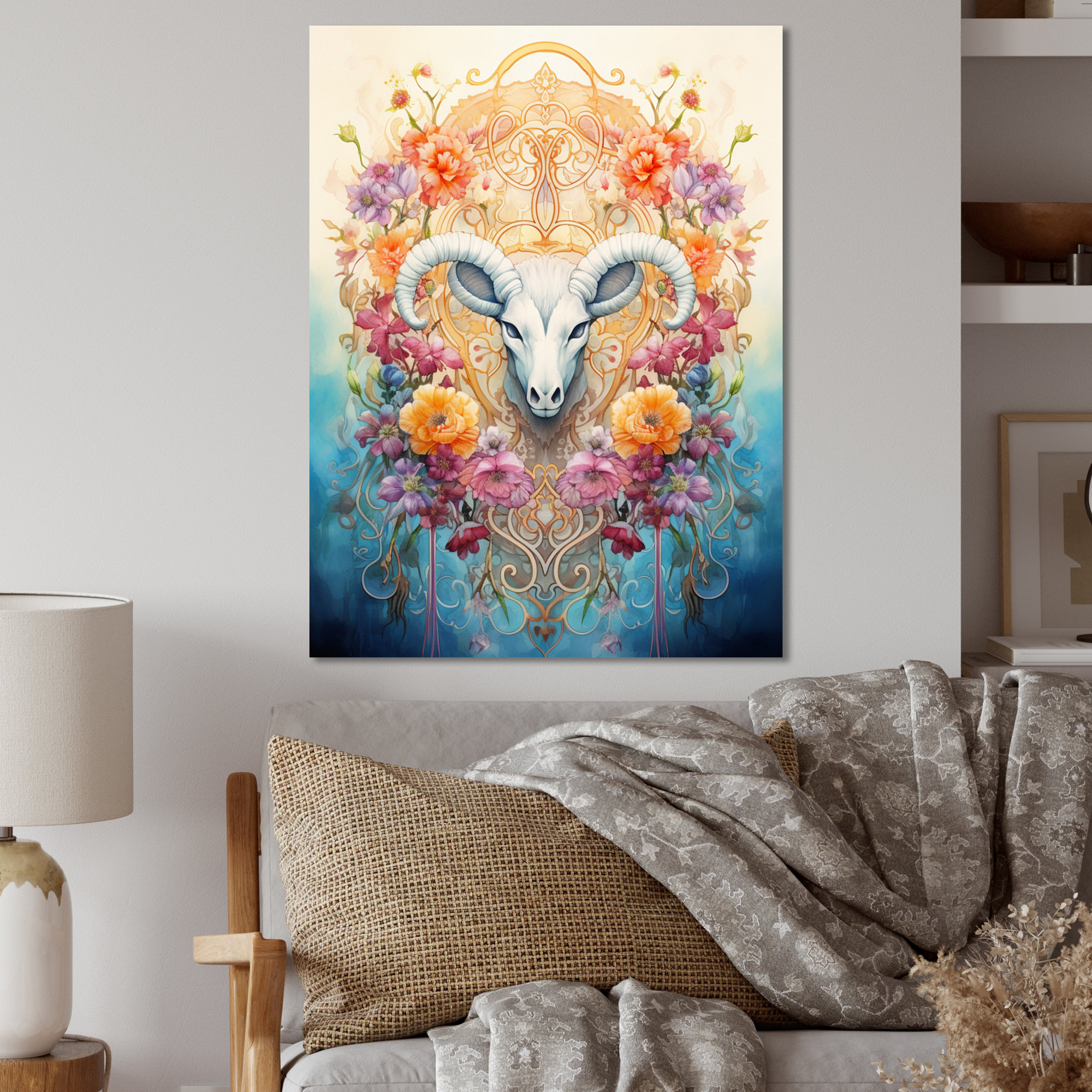 Millwood Pines Folk Religion Divine Blessings - Animals Metal Wall Art ...