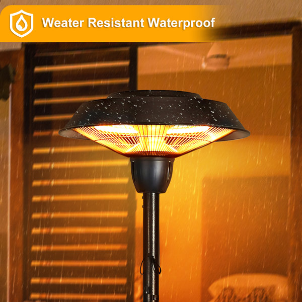 ZACHVO 5100 BTU Electric Standing Patio Heater | Wayfair