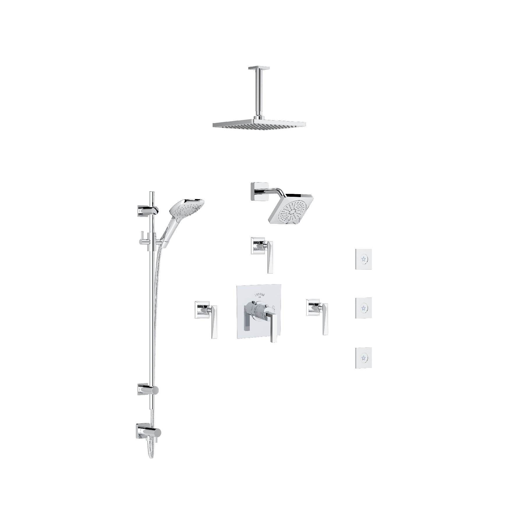 House of Rohl Complete Shower System with Rough in-Valve | Wayfair