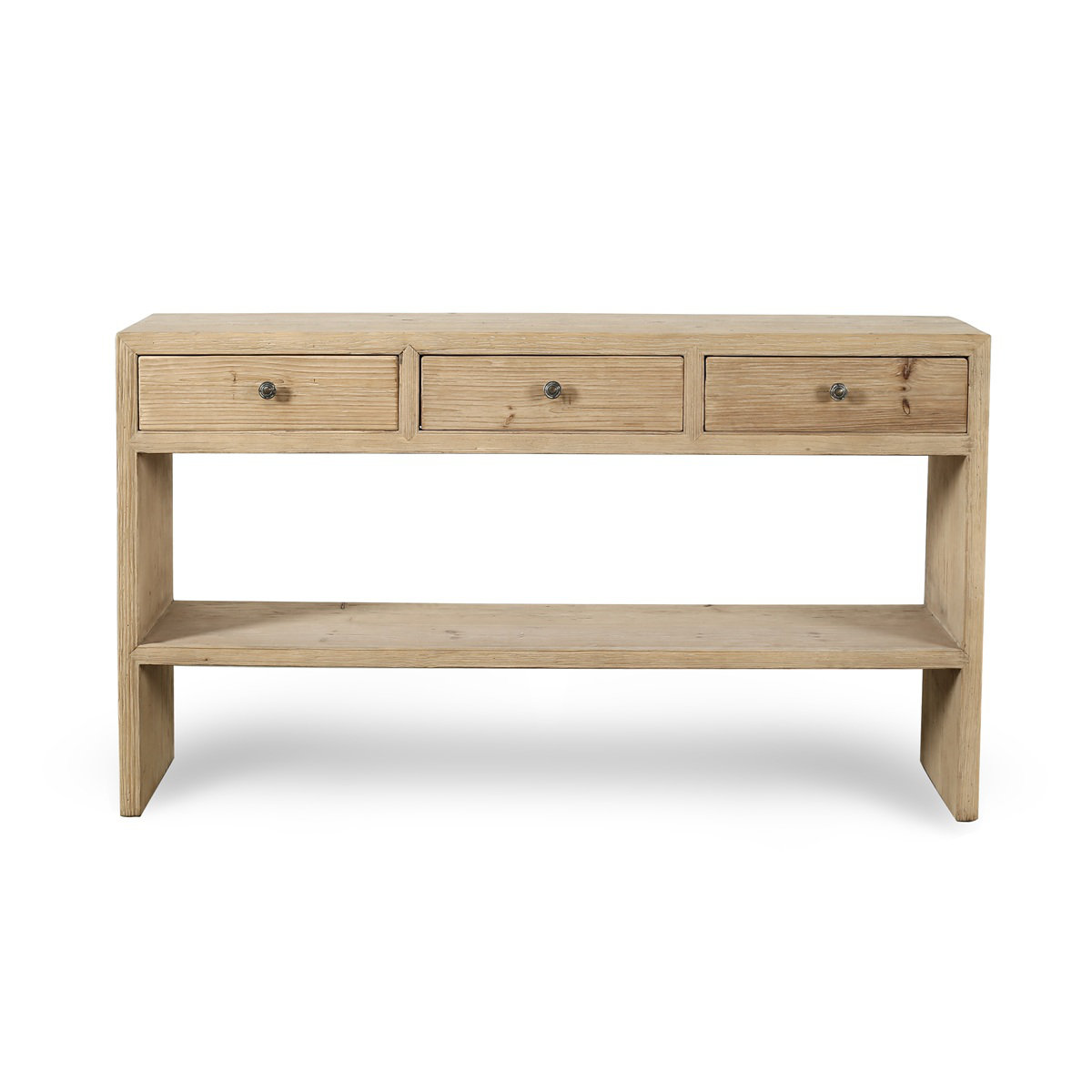 Lily's Living 59 In. Wide Weathered Natural Wood Amalfi Entry Table ...