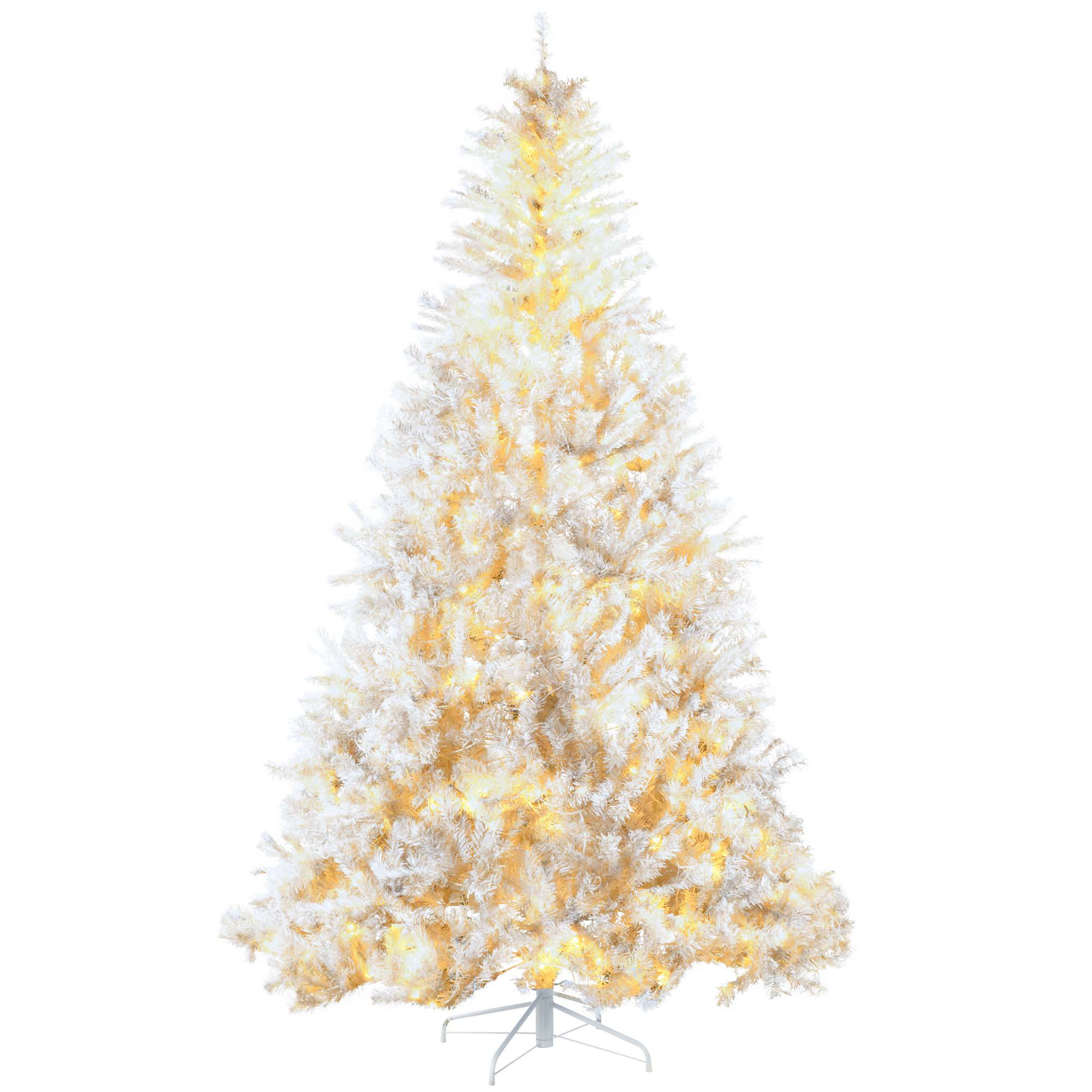 Alcott Hill 7.5Ft Tall Prelit Artificial Auto Open Christmas Tree ...