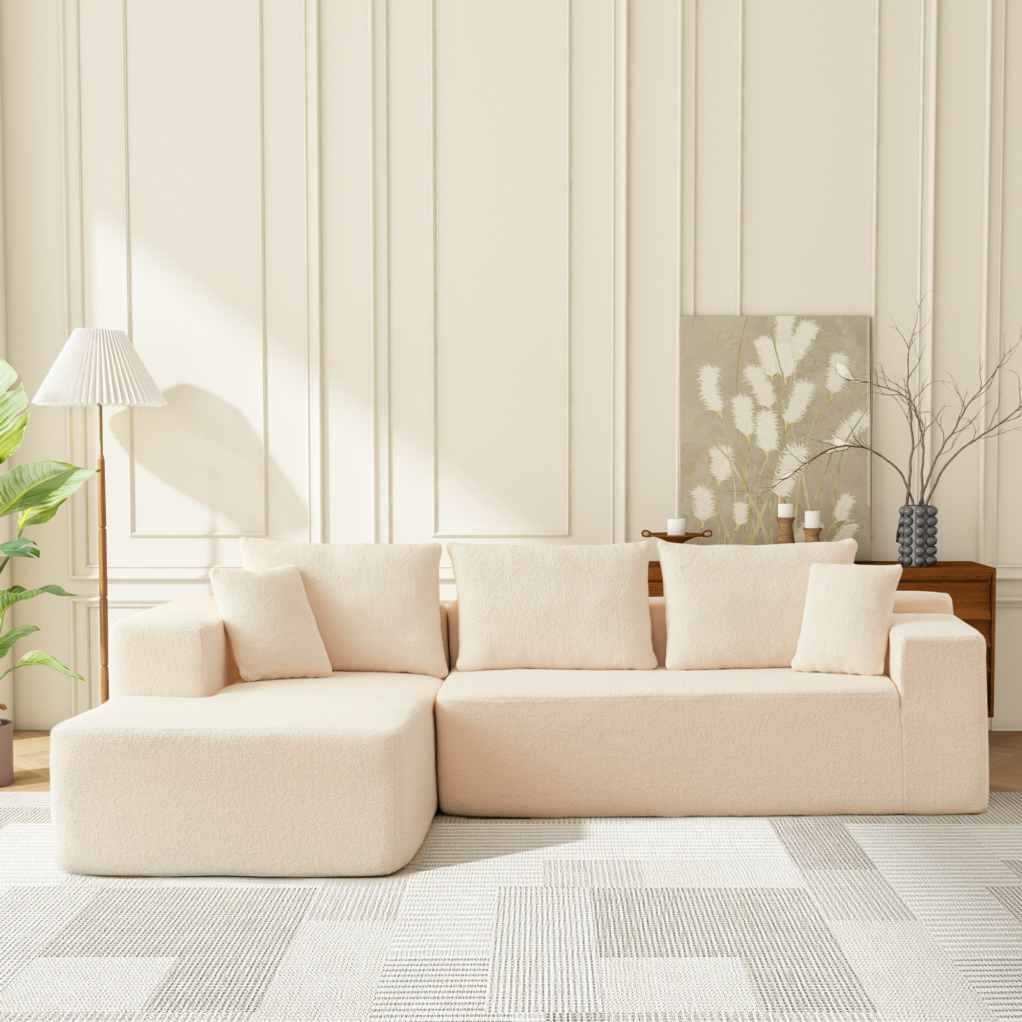 Ivy Bronx Nahliyah 2 - Piece L-Shaped Modular Sectional | Wayfair