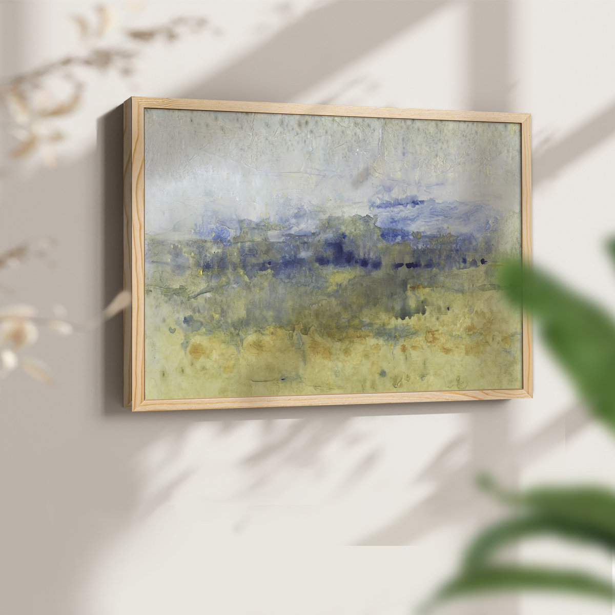 Wrought Studio™ Open Terrain II -Framed Print - Restickable | Wayfair