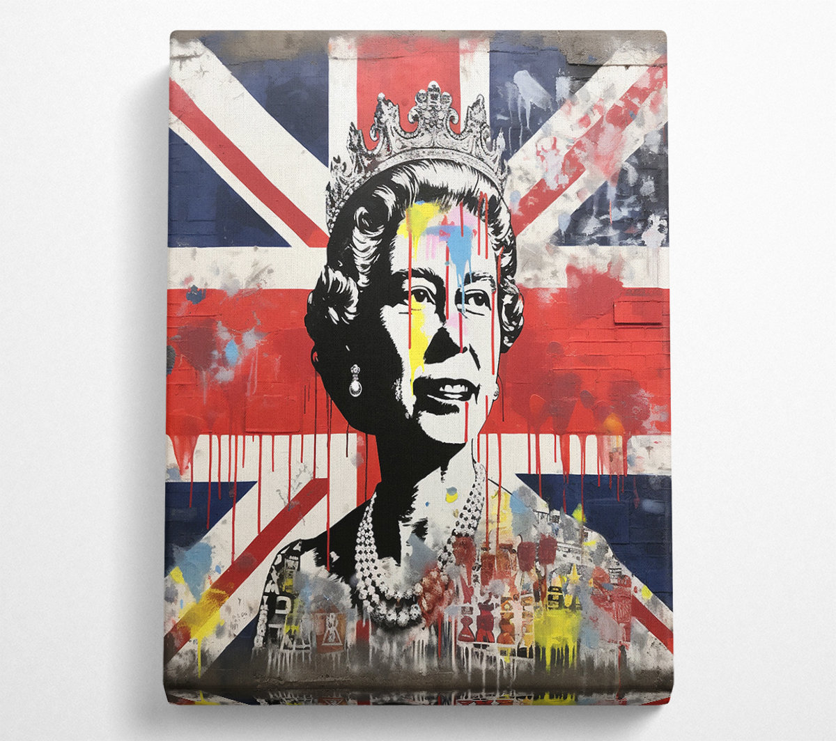 Marlow Home Co. Queen Graffiti - Kunstdrucke auf Leinwand | Wayfair.de