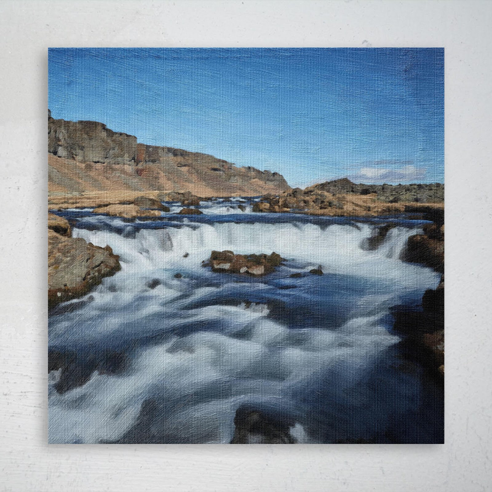 Loon Peak® Landscape Photo Of Waterfalls - 1 Piece Rectangle Graphic ...