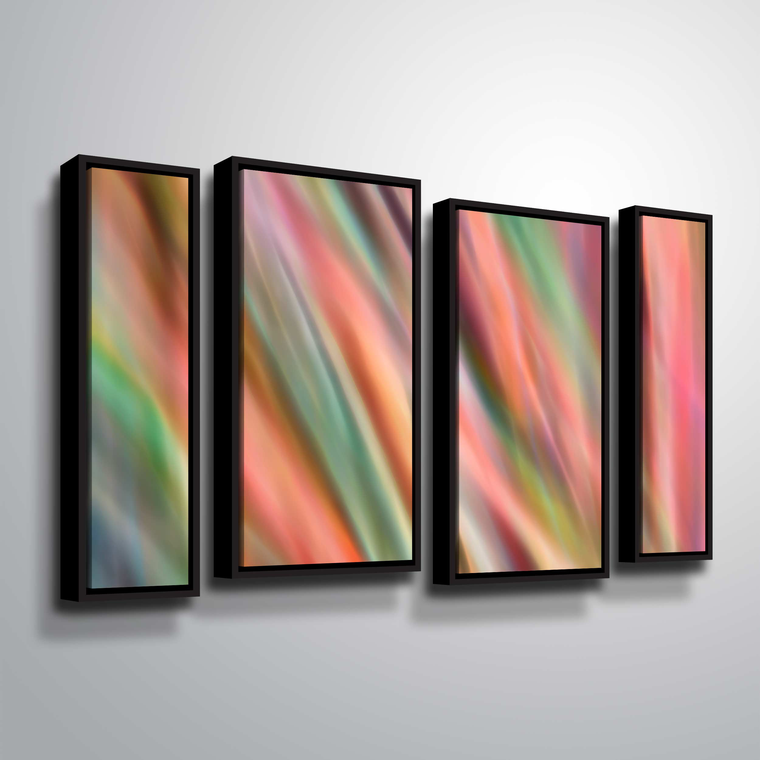 Ebern Designs 'Grass Barcode' Graphic Art Print Multi-Piece Image on ...