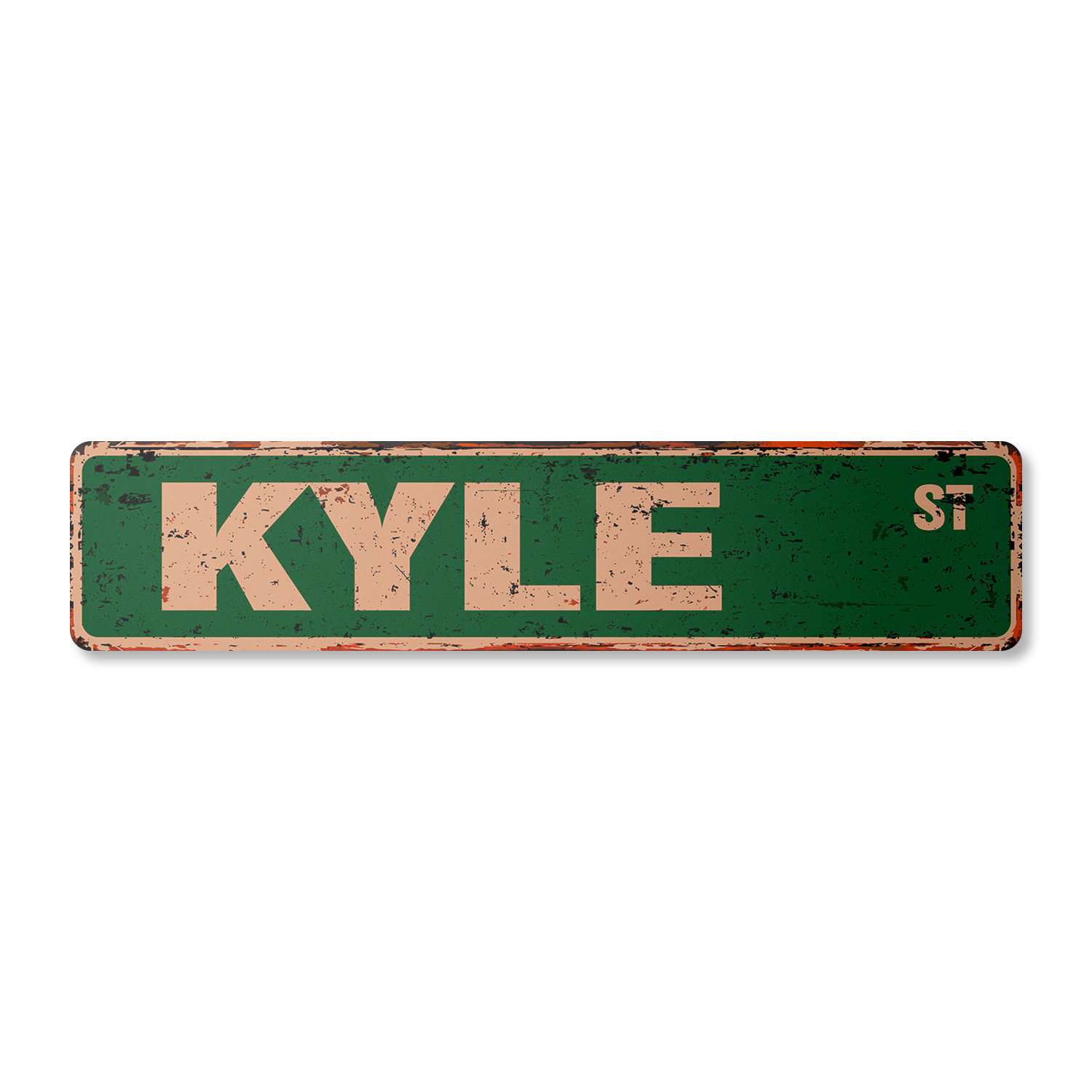 SignMission Kyle Aluminum Street Sign | Wayfair