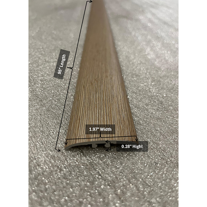 Ribadao Port Royal Wood Flooring Transition T-Molding with U-Track ...