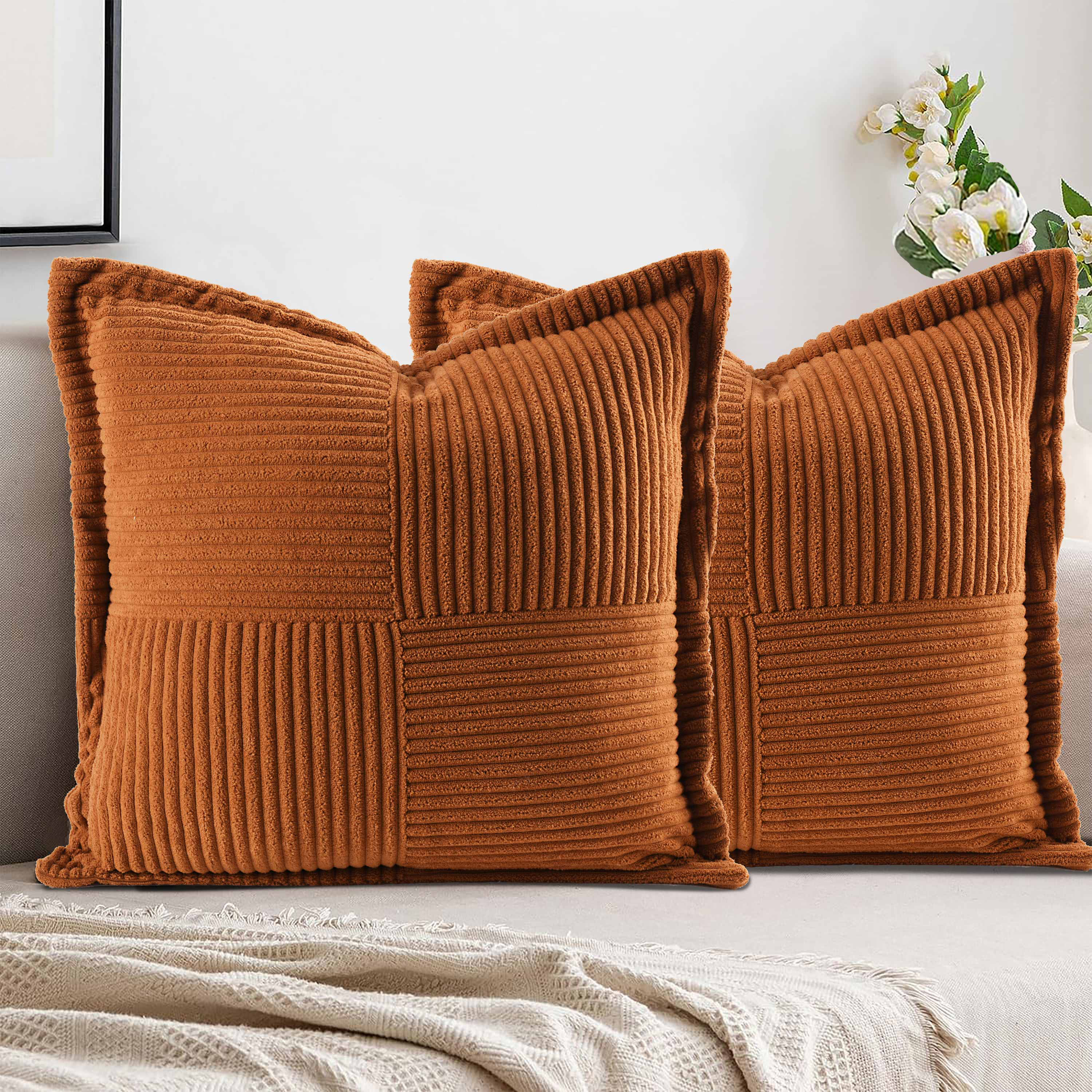 Homechoice International Group Textured Pillow Cover & Reviews | Wayfair