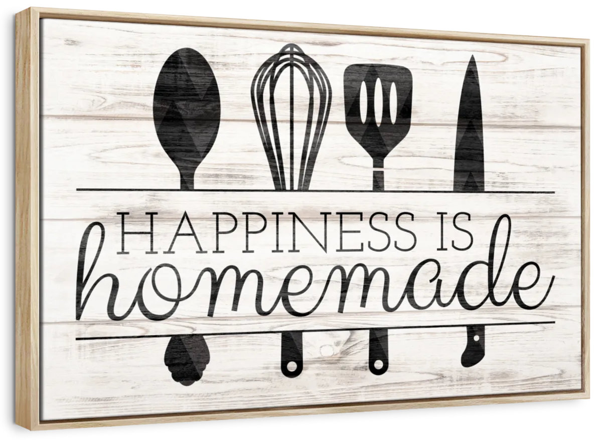 Ebern Designs Tergel Happiness Is Homemade Kitchen Tools | Wayfair