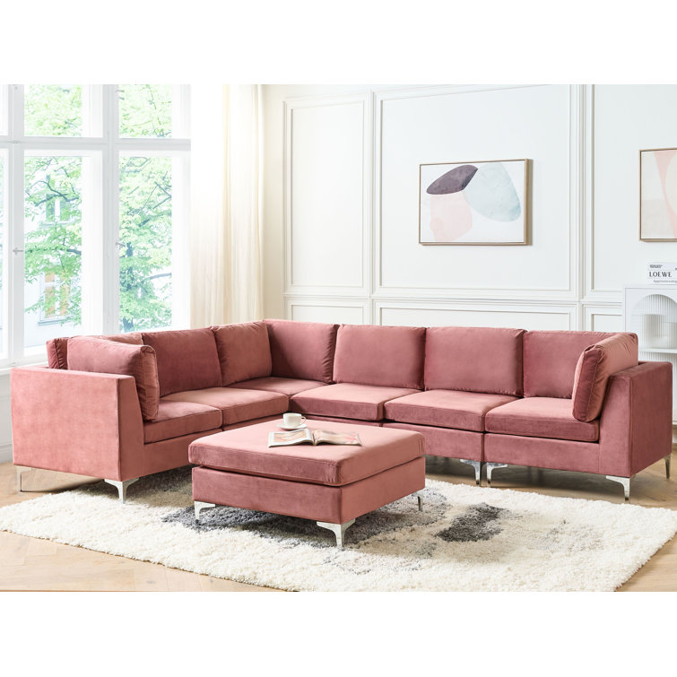 Canora Grey Anaja 7 - Piece Upholstered Corner Sofa | Wayfair.co.uk