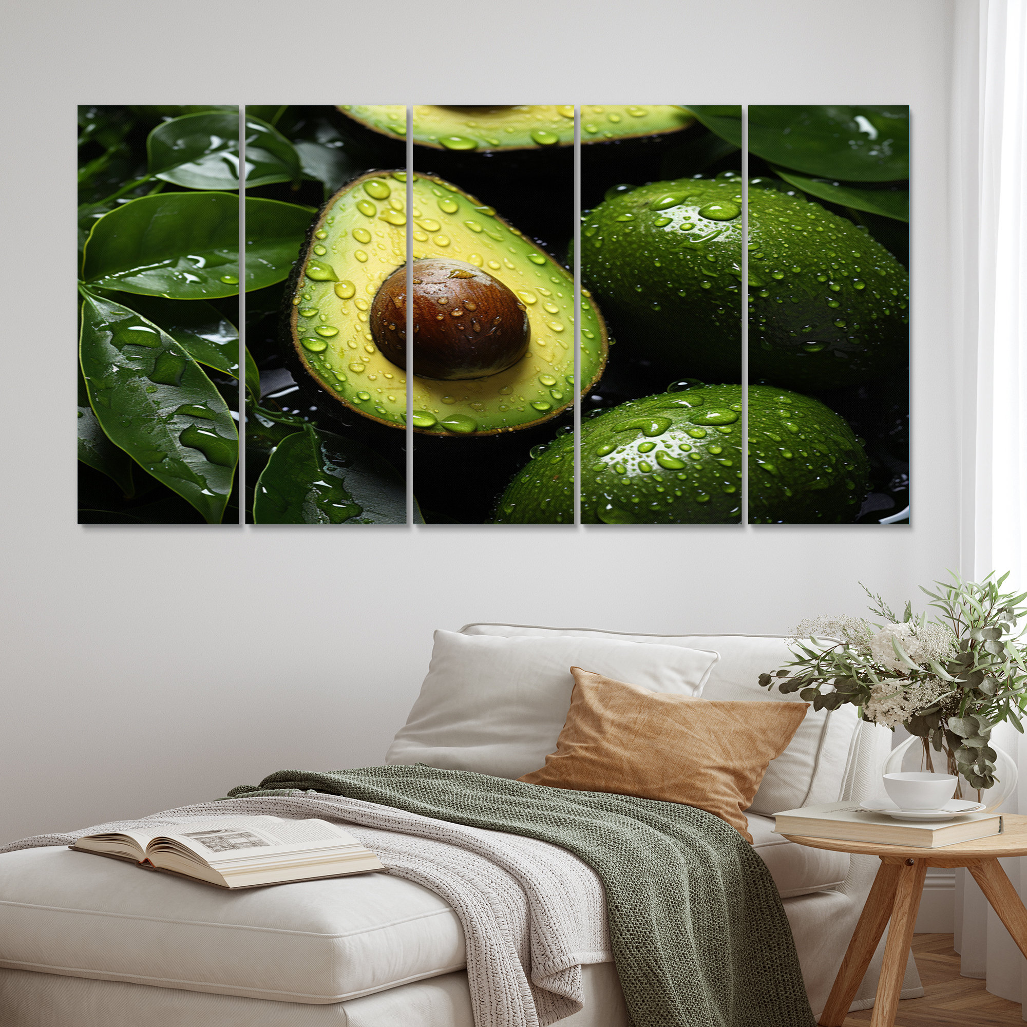 Design Art Ripe Avocado II - Fruits Metal Wall Decor Set | Wayfair