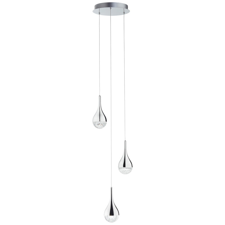 Ivy Bronx Calla 3-Light LED Cluster Pendant & Reviews | Wayfair.co.uk