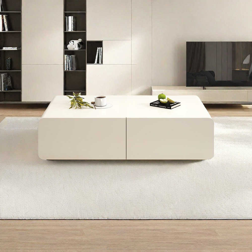 Aurora Craft Minimalist EO Grade TV Stand Coffee Table Set 2 - Piece ...