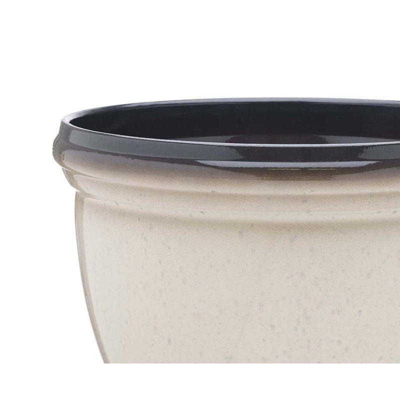 Southern Patio 18" Round Heritage Planter | Wayfair