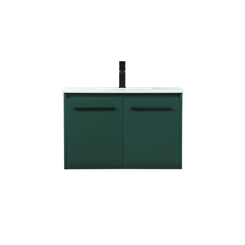 Green Bathroom Vanities You'll Love | Wayfair