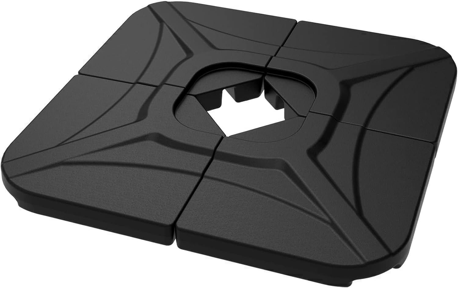 Hokku Designs Compact Base 230 Lbs Offset Patio Umbrella Base Umbrella ...