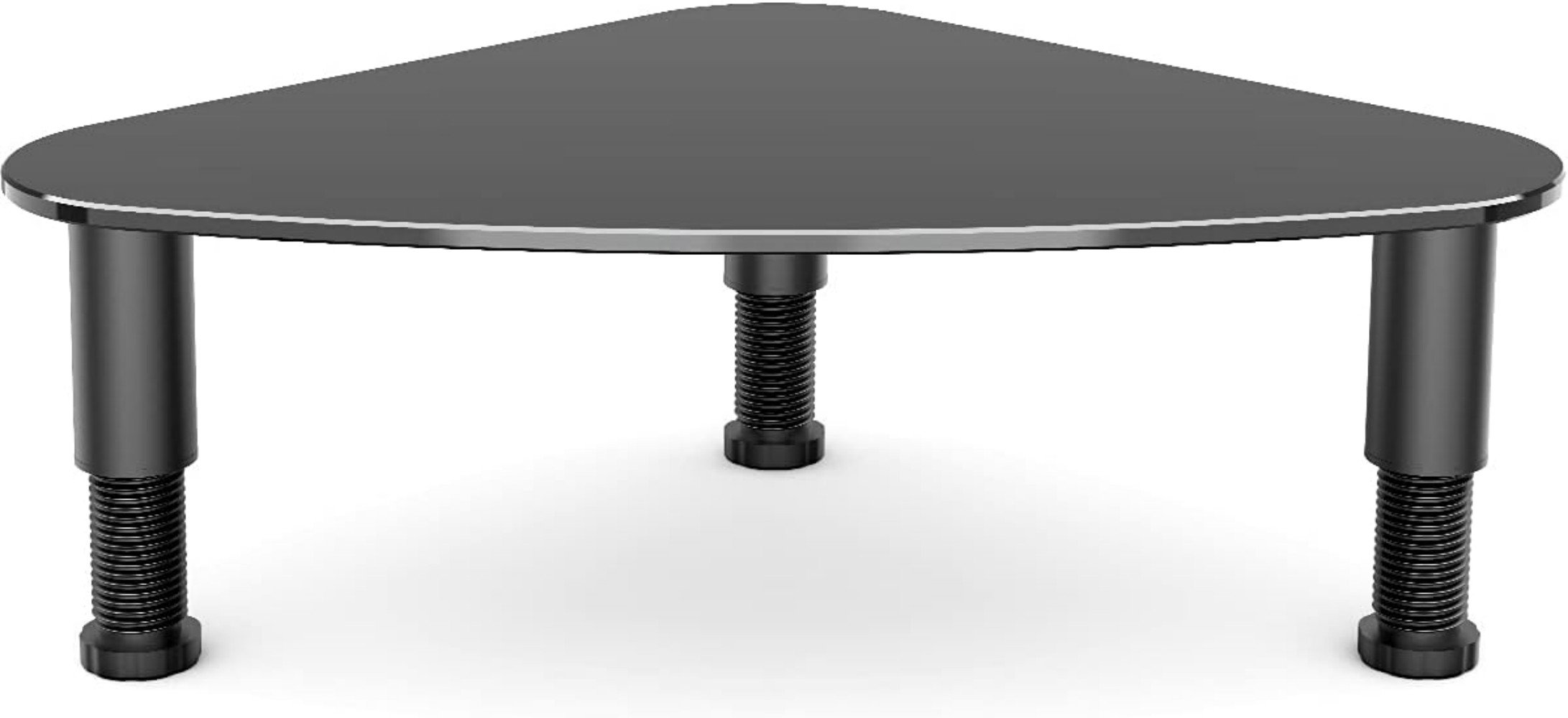 Latitude Run® Tempered Glass Computer Monitor Riser/Triangle Save Space ...