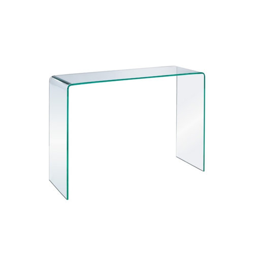 Clear Narrow (under 12 in.) Console Tables You'll Love | Wayfair