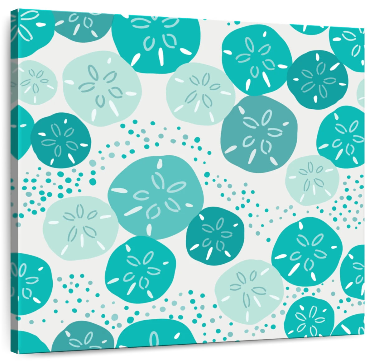 Ebern Designs Brampt Turquoise Sand Dollars | Wayfair
