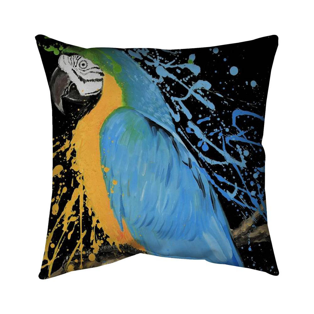 Begin Edition International Inc. Macaw Parrot Indoor / Outdoor Square ...