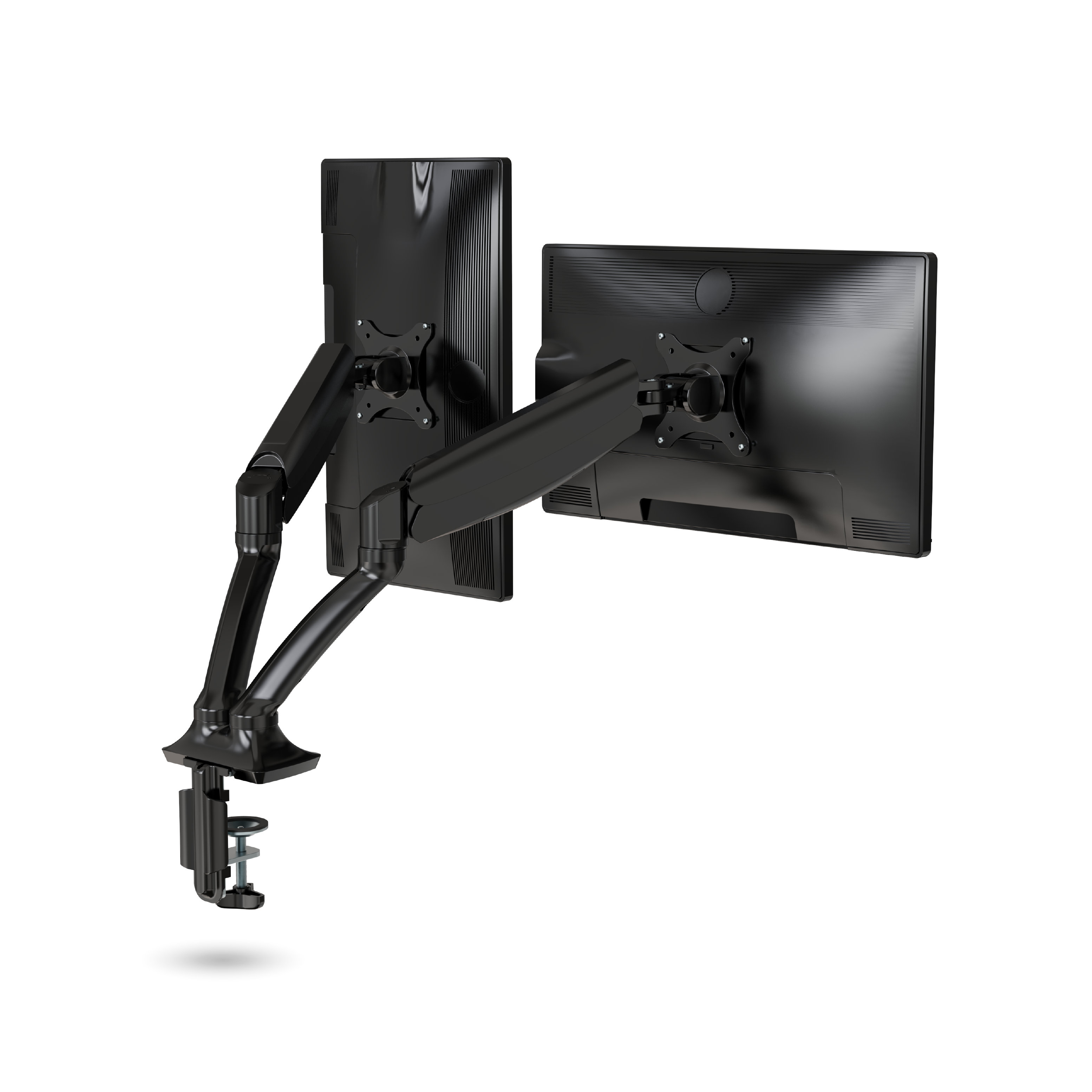 4dock Dual Monitor Stand WMA5D Support Max 27 Inch, 3.3 - 11 Lbs Screen ...